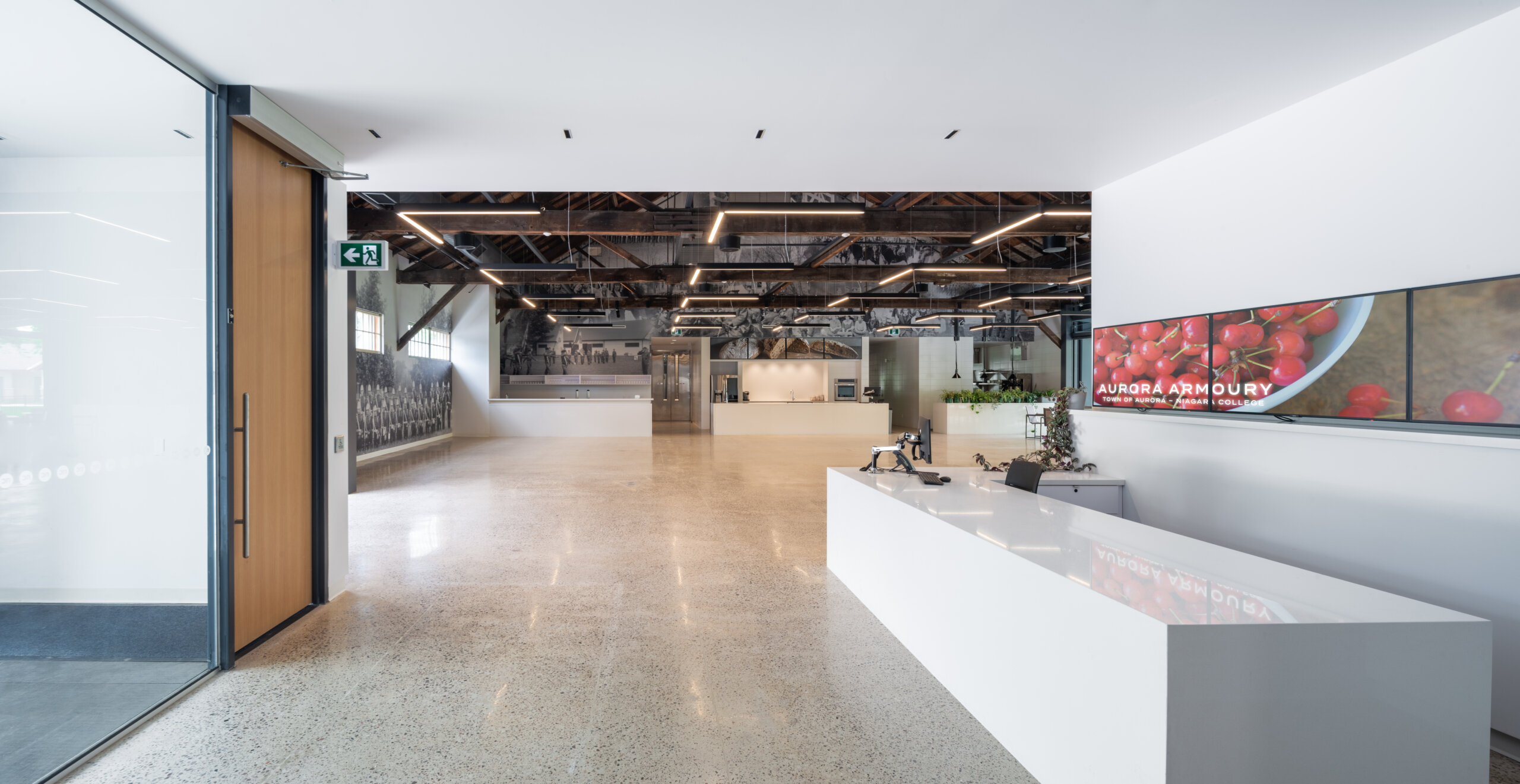 Aurora Armoury Canadian Food & Wine Institute - INT Design