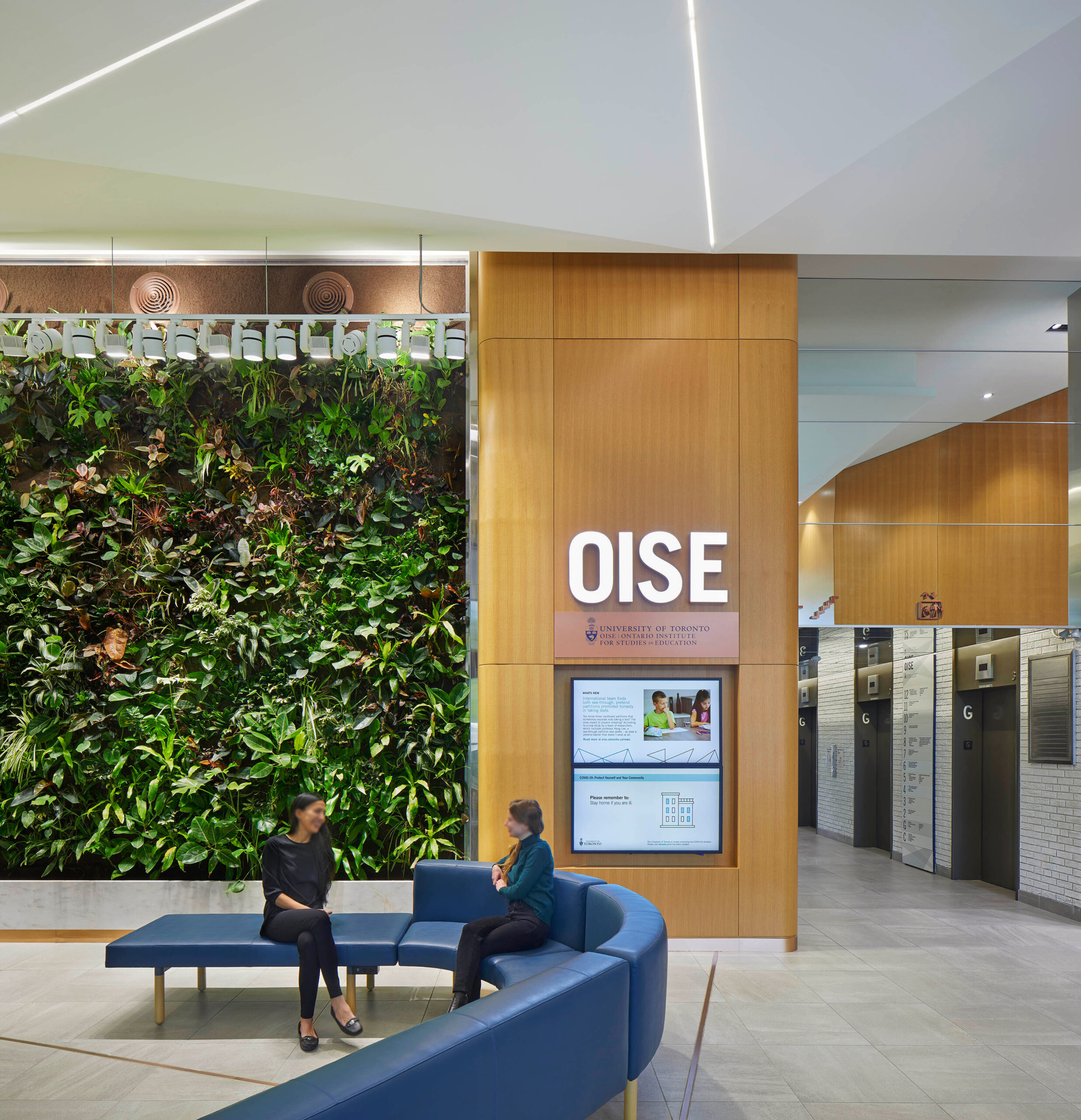 Ontario Institute for Studies in Education Lobby and Entrance - INT Design