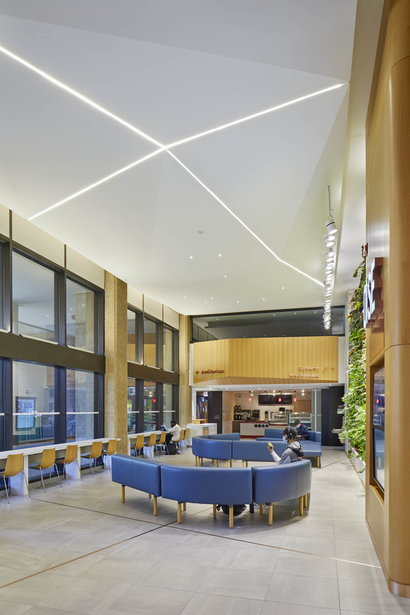 Ontario Institute for Studies in Education Lobby and Entrance - INT Design