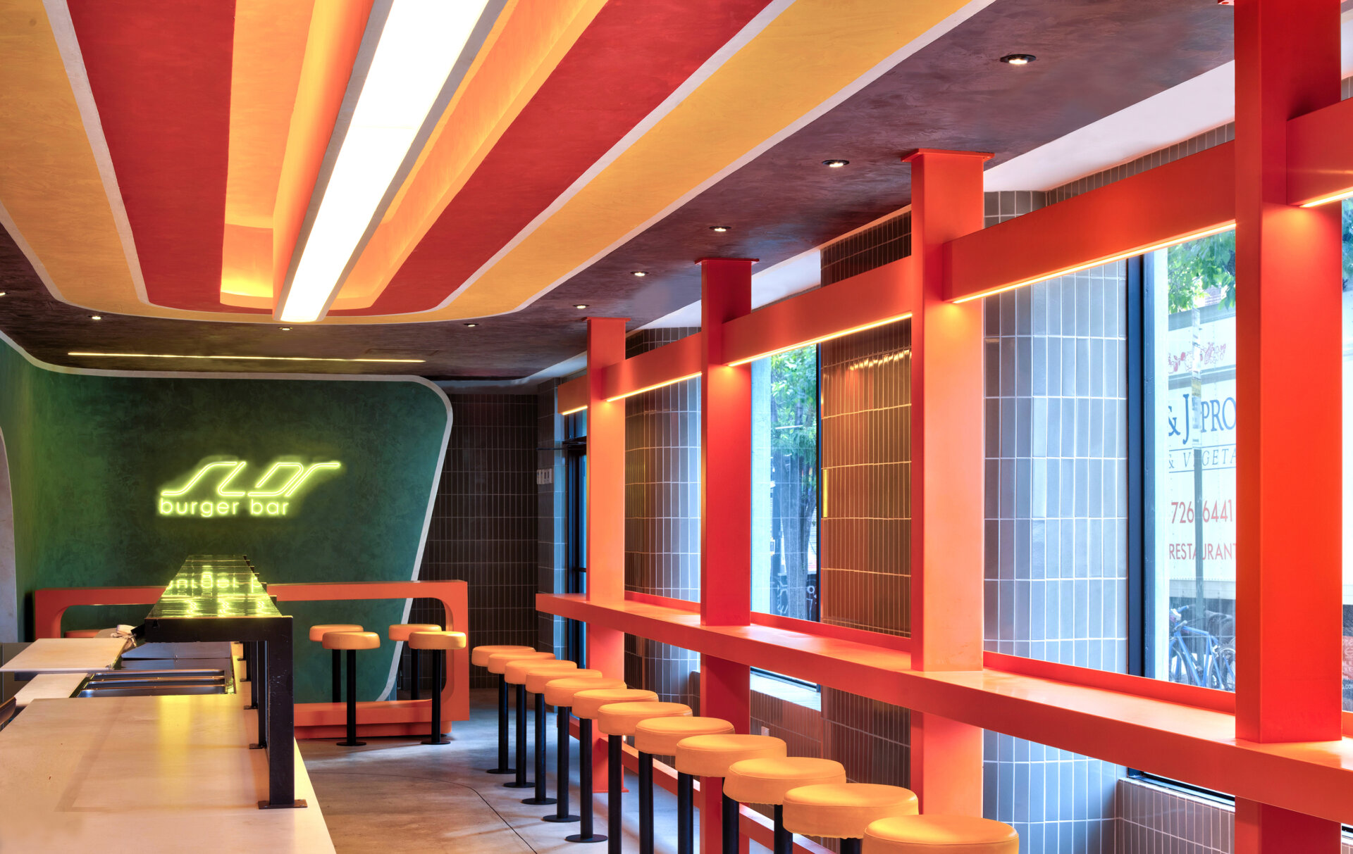 SLDR Burger Bar - INT Design