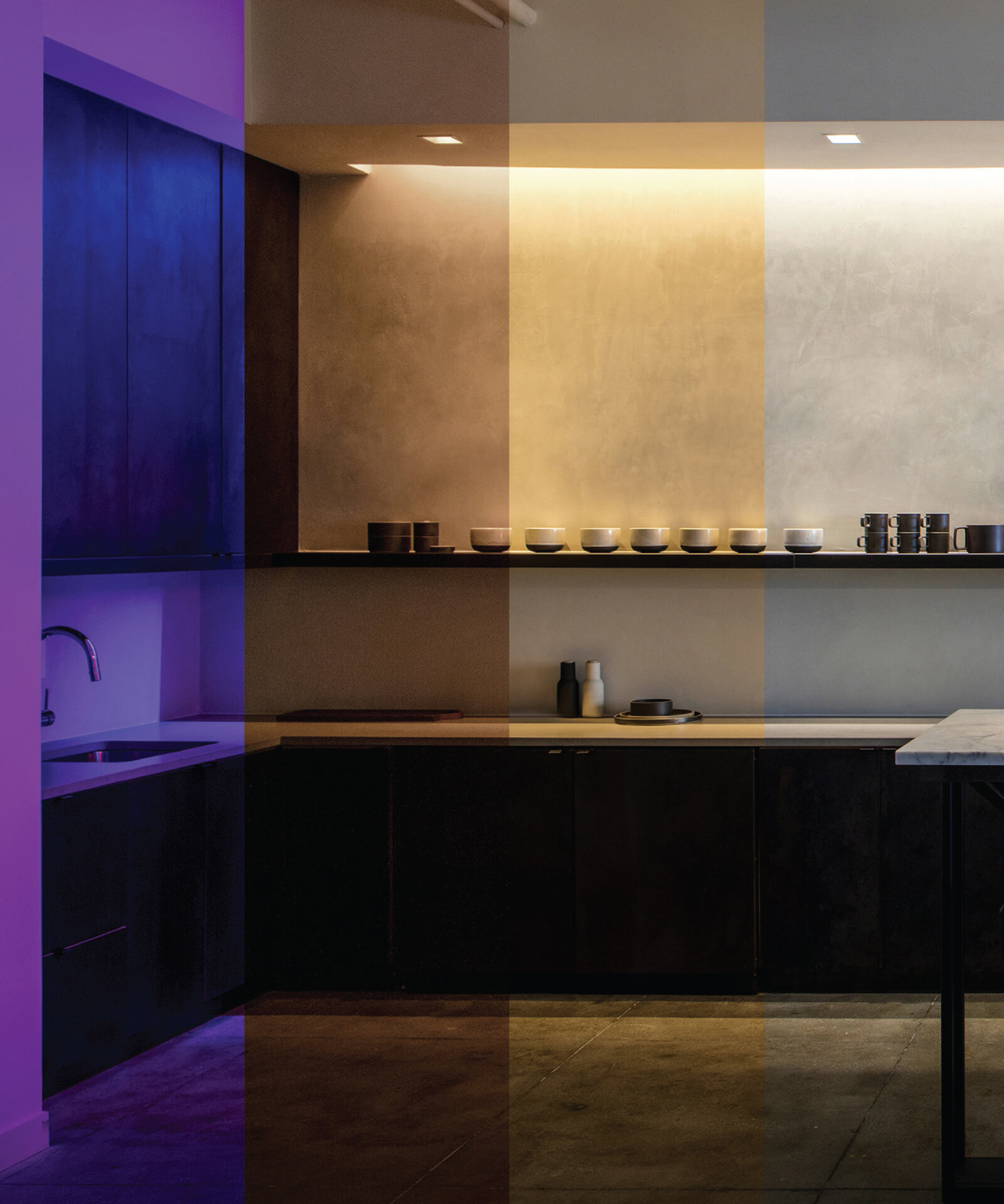 Ketra D3 recessed downlights - INT Design